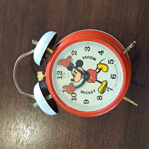 Bradley Germany | Other | Vintage 6s Mickey Mouse Alarm Clock Grandma ...